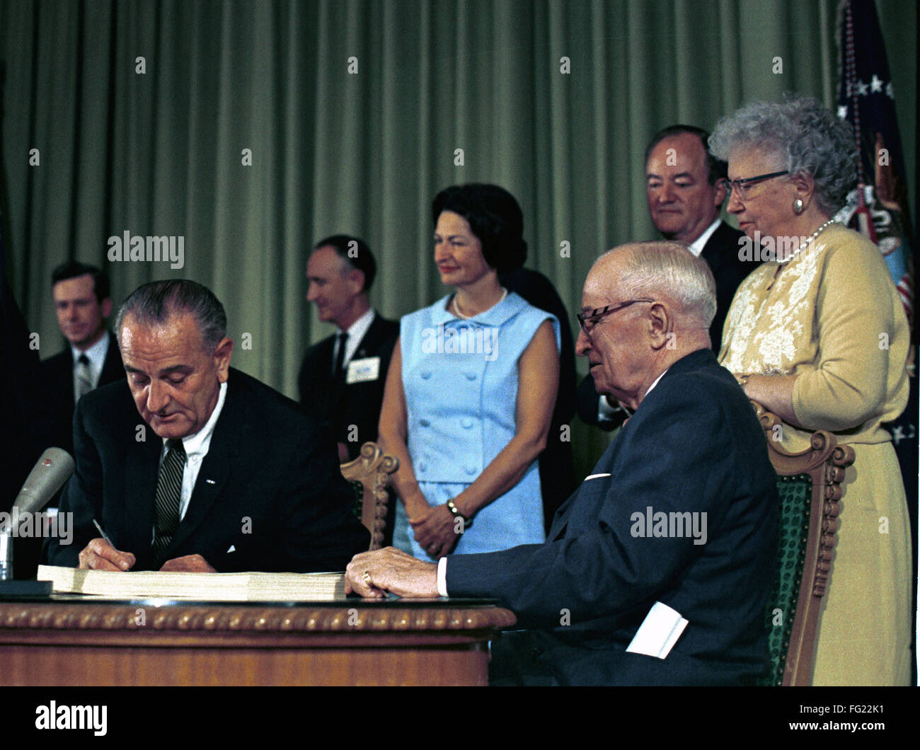 LYNDON BAINES JOHNSON/n(1908-1973). 36th President of the United States ...