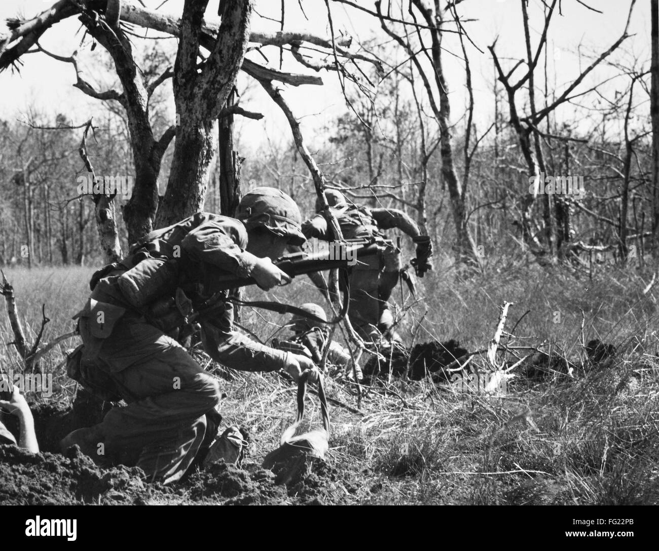 VIETNAM WAR: IRON TRIANGLE. /nAmerican soldiers of the 1st Battalion ...
