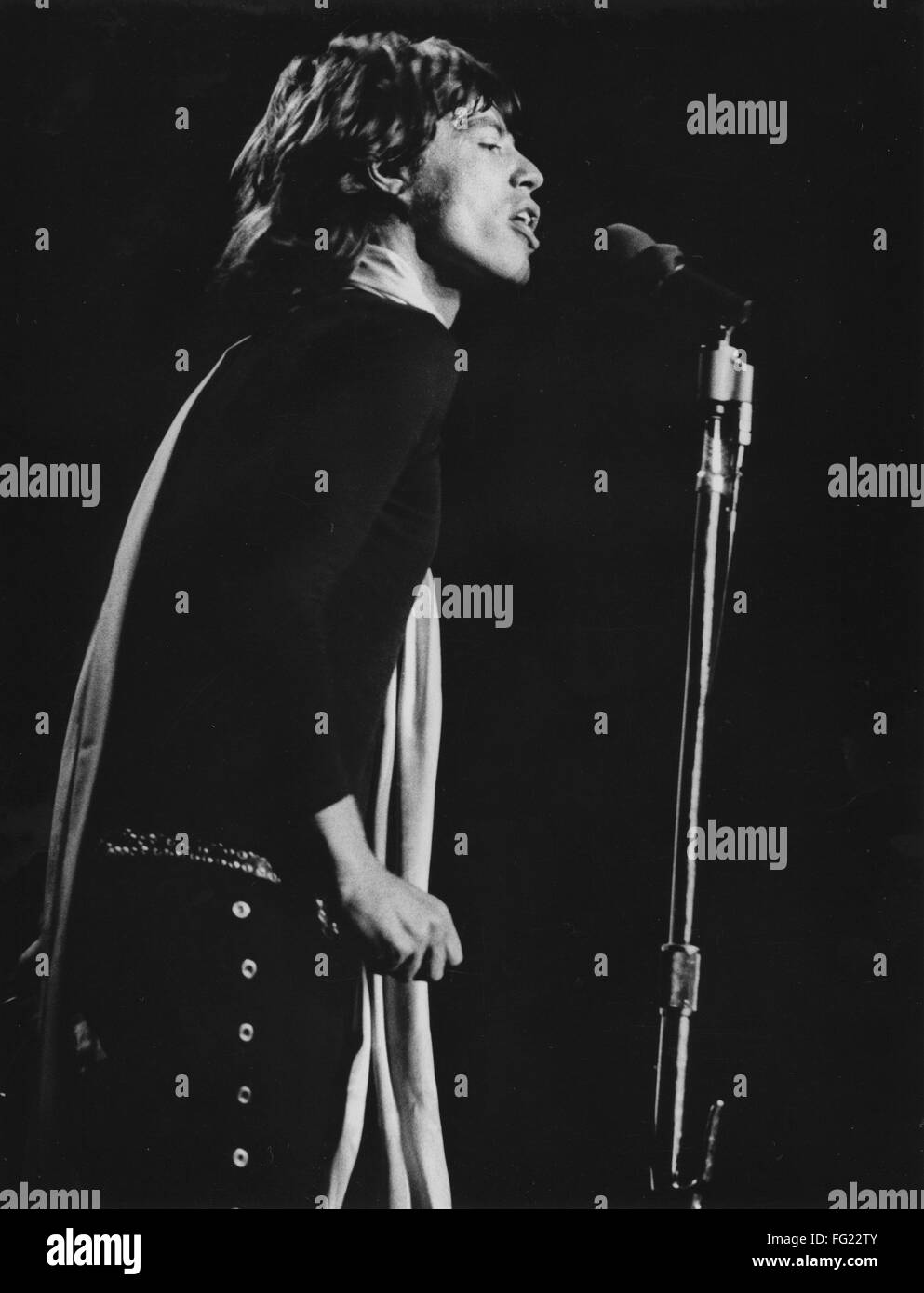 THE ROLLING STONES, 1969. /nMick Jagger performs with the Rolling ...