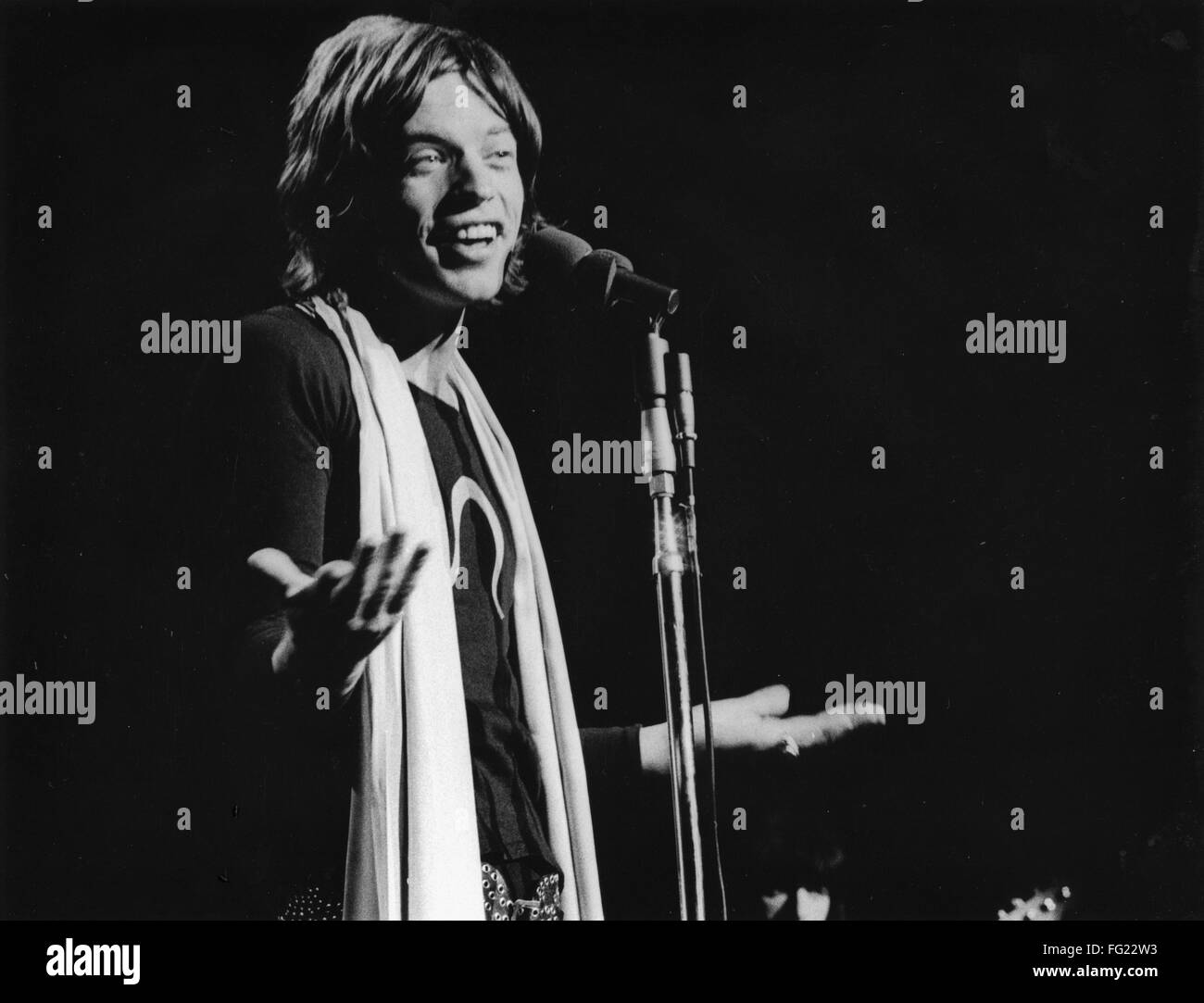 Mick Jagger 1969 Tour