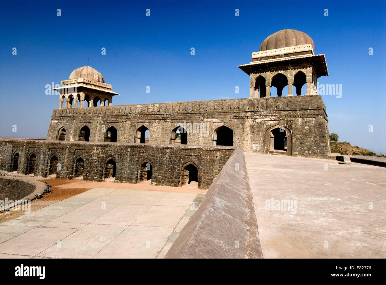 Rani Roopmati pavilion at Mandu , Madhya Pradesh , India Stock Photo ...
