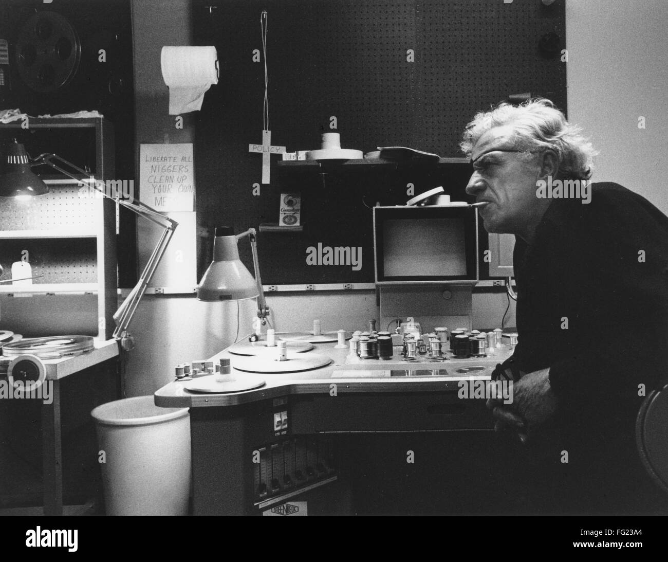 NICHOLAS RAY (1911-1979). /nAmerican film director Nicholas Ray ('Rebel ...