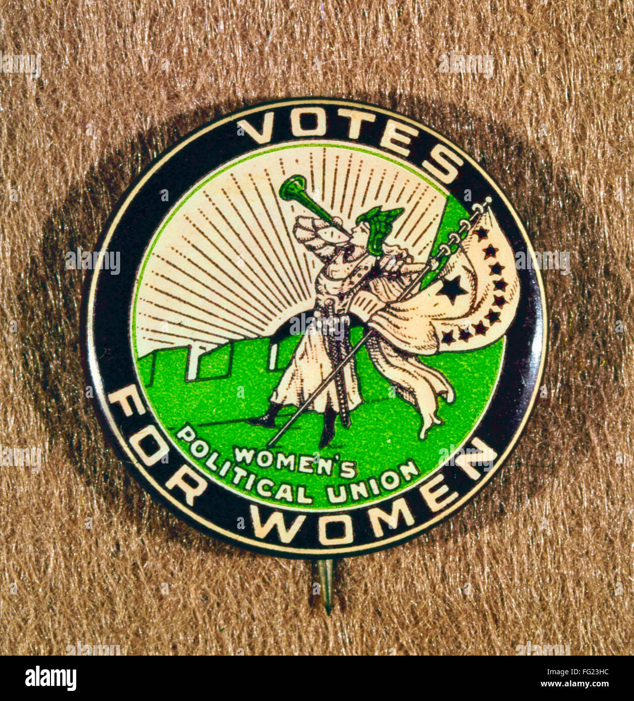 Suffrage pin hi-res stock photography and images - Alamy