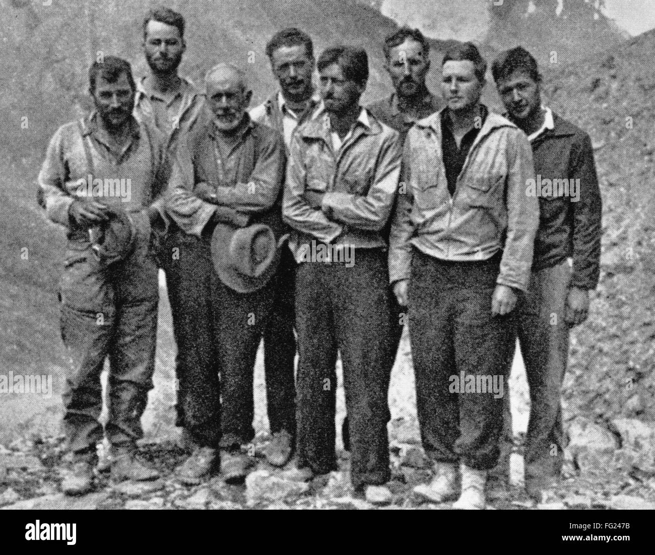 NANDA DEVI EXPEDITION, 1936. /nThe 1936 British expedition to Nanda ...