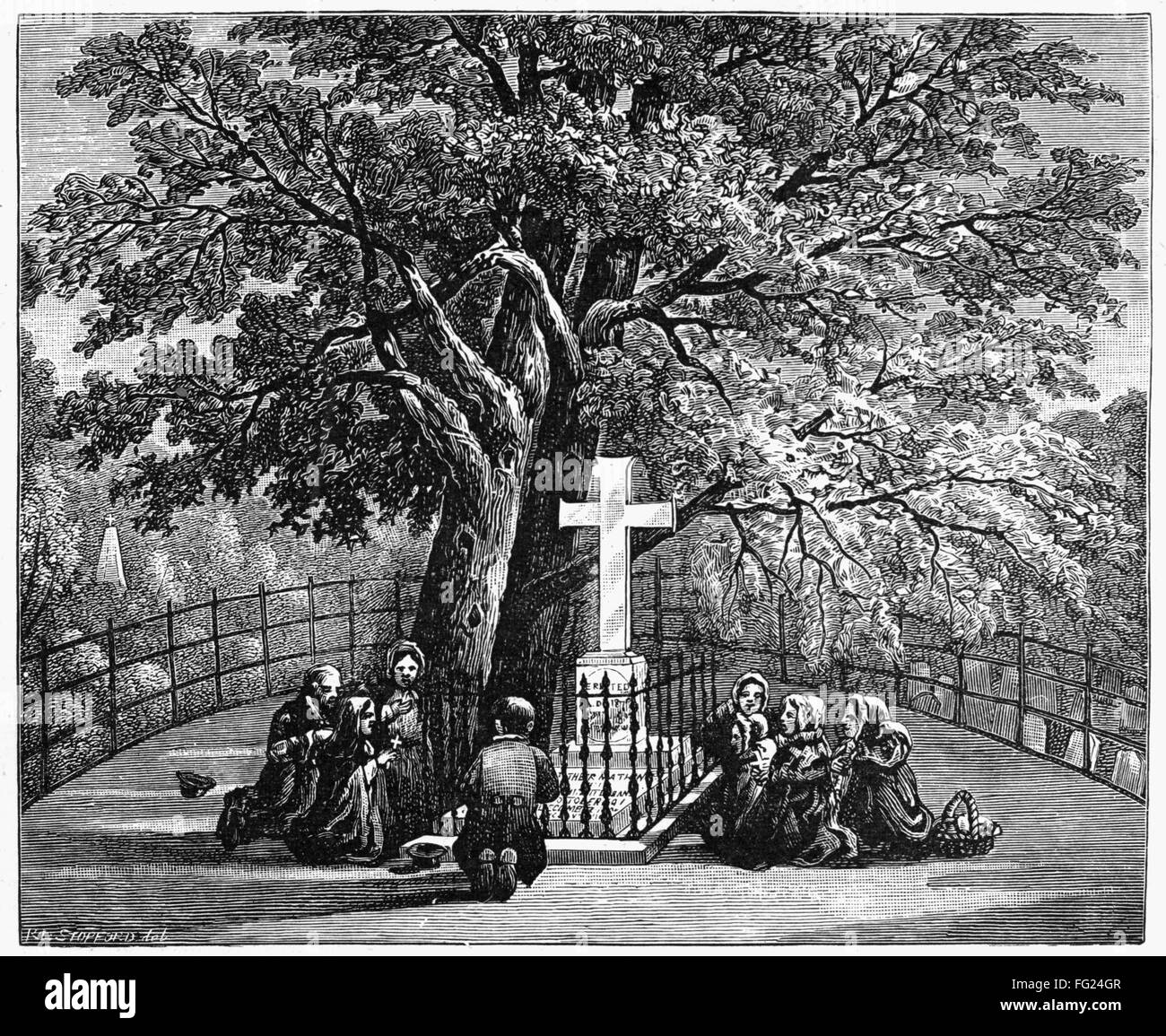 THEOBALD MATHEW (1790-1856). /nIrish priest and temperance leader. The ...