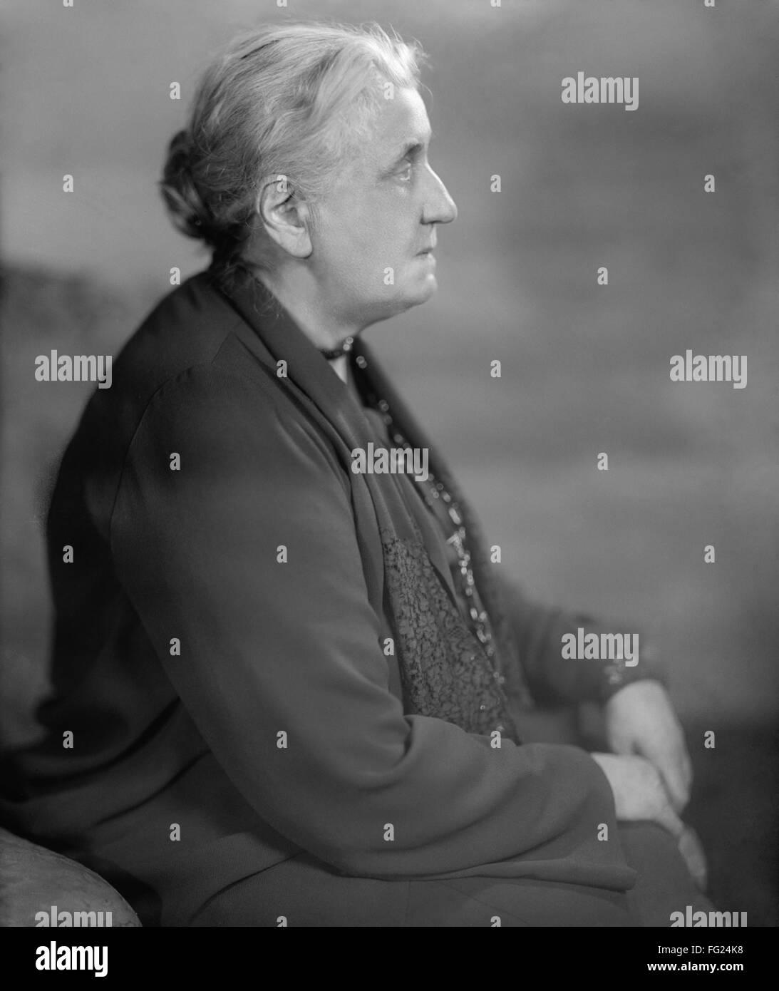 JANE ADDAMS (1860-1935). /nAmerican social worker and cofounder of Hull ...