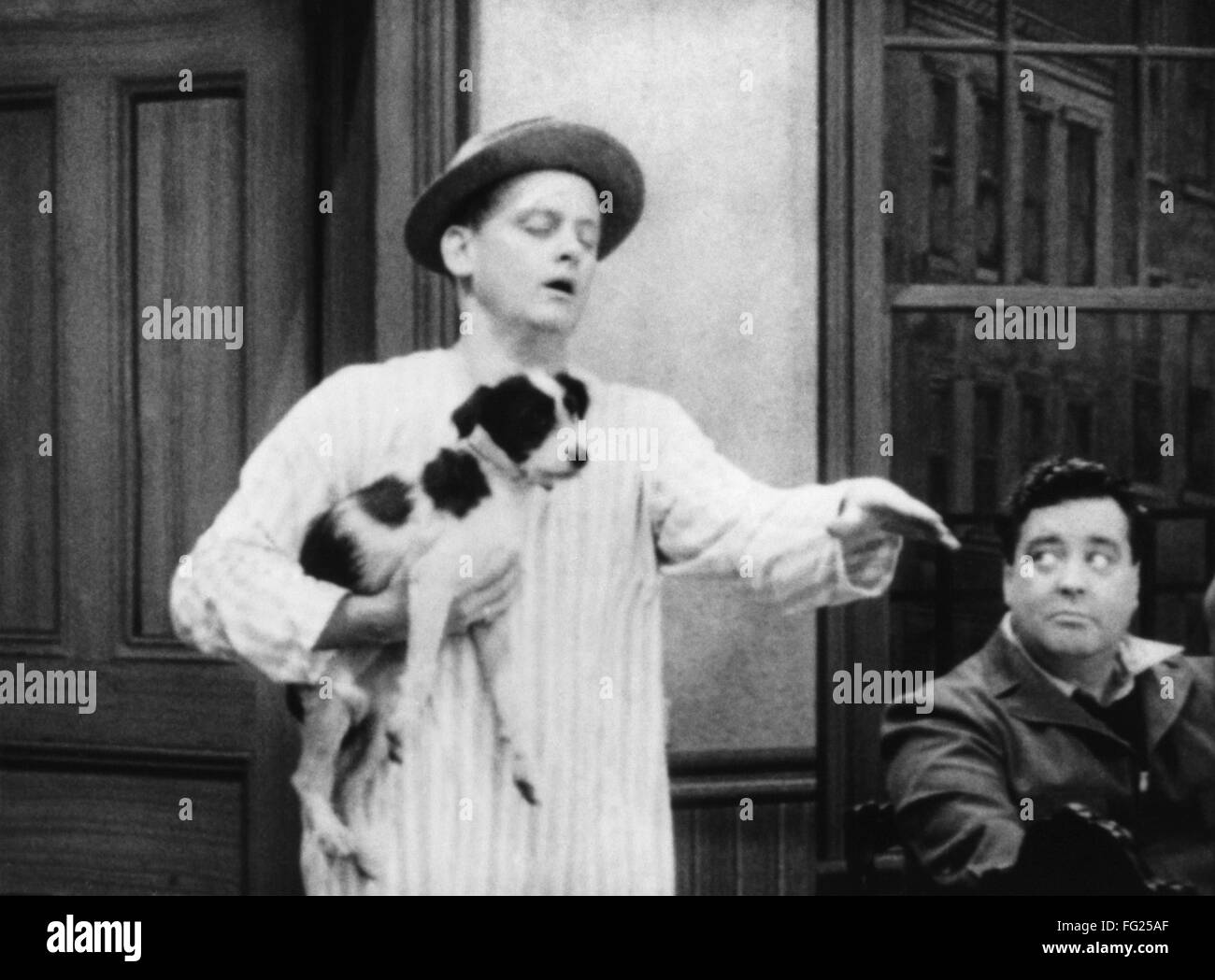 HONEYMOONERS, 1955. /nArt Carney as Ed Norton sleepwalking through the ...