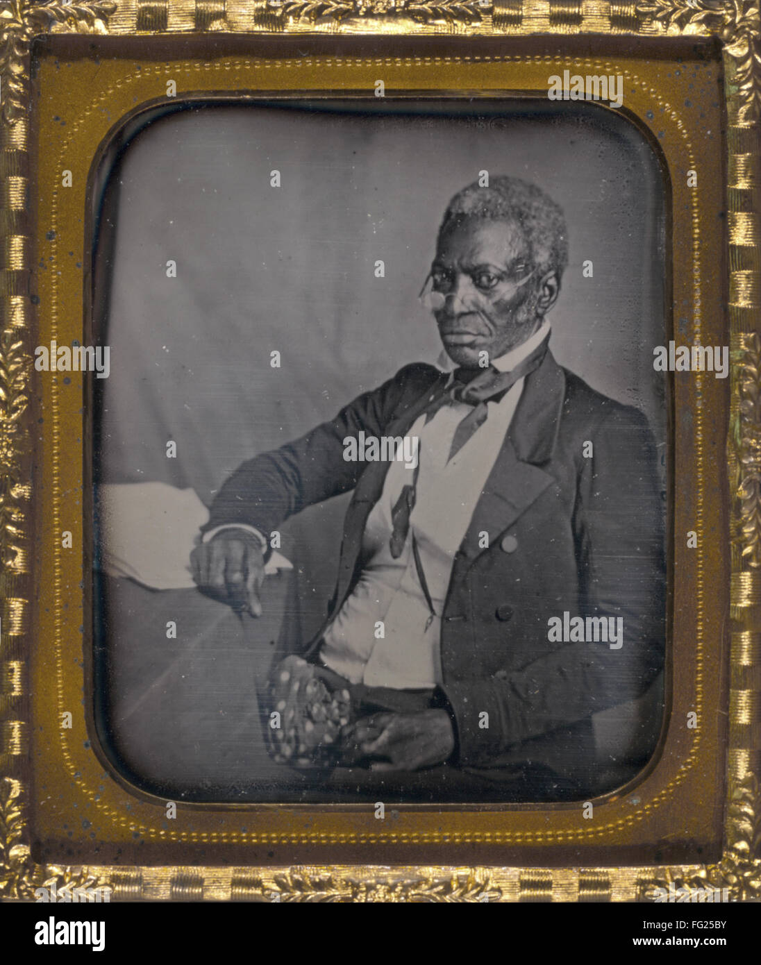 JOHN HANSON (c1791-c1860). /nLiberian (American-born) colonist ...
