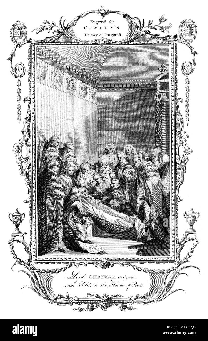 WILLIAM PITT (1708-1778). /nEarl of Chatham. English statesman. Pitt's ...