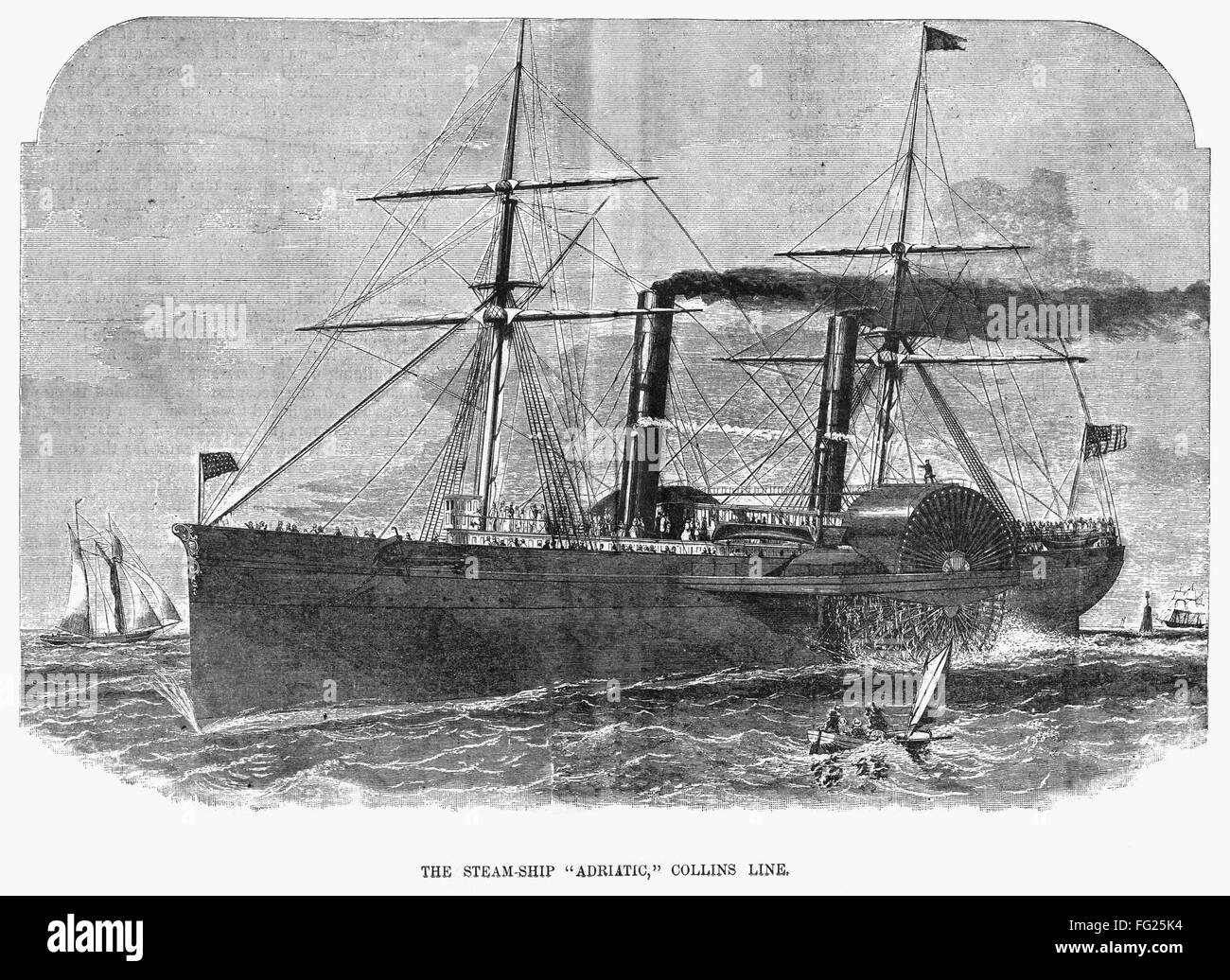 STEAMSHIP: ADRIATIC. /nThe 'Adriatic,' an American steamship with the ...