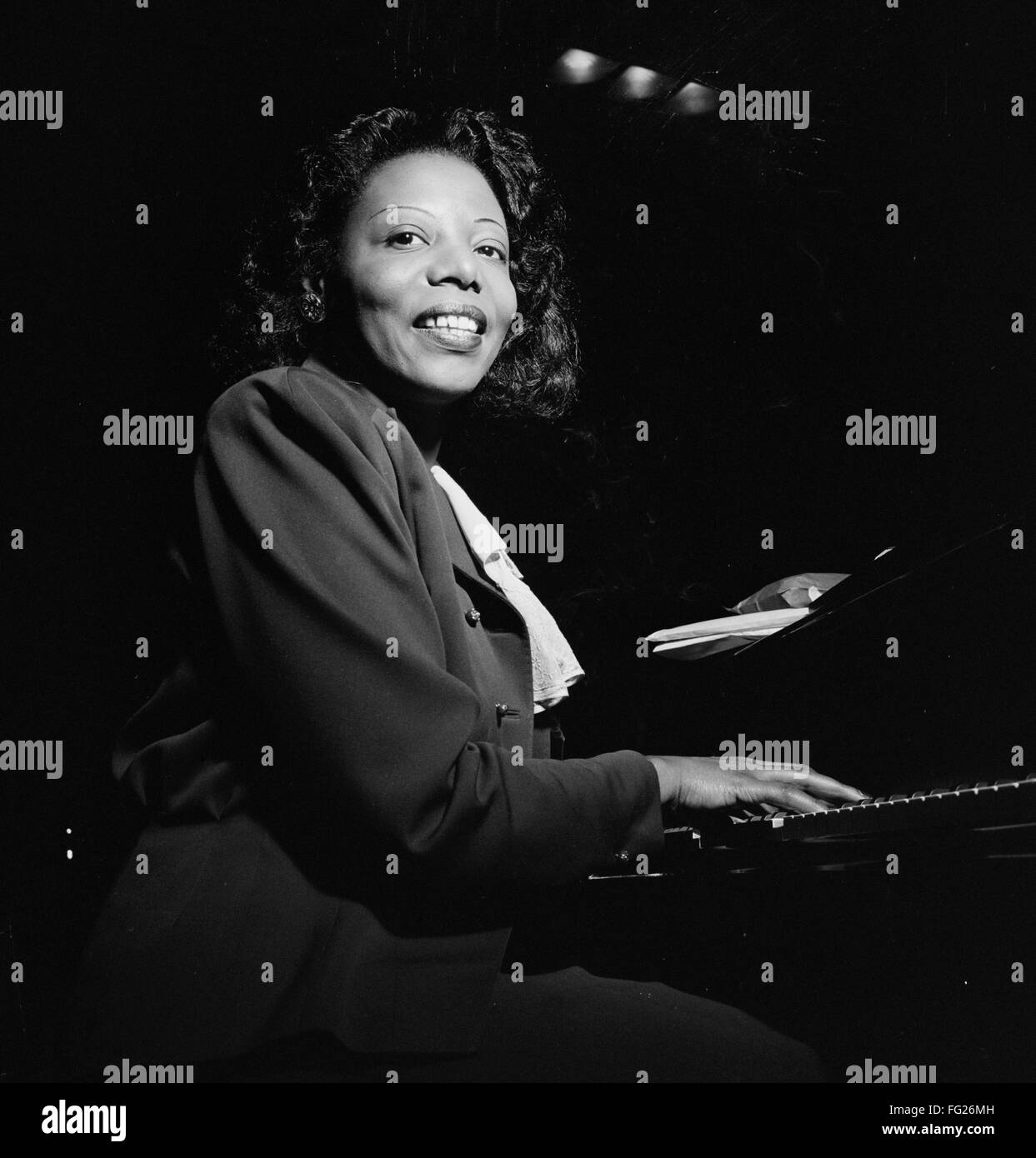 MARY LOU WILLIAMS (1910-1981). /nAmerican jazz pianist and composer ...