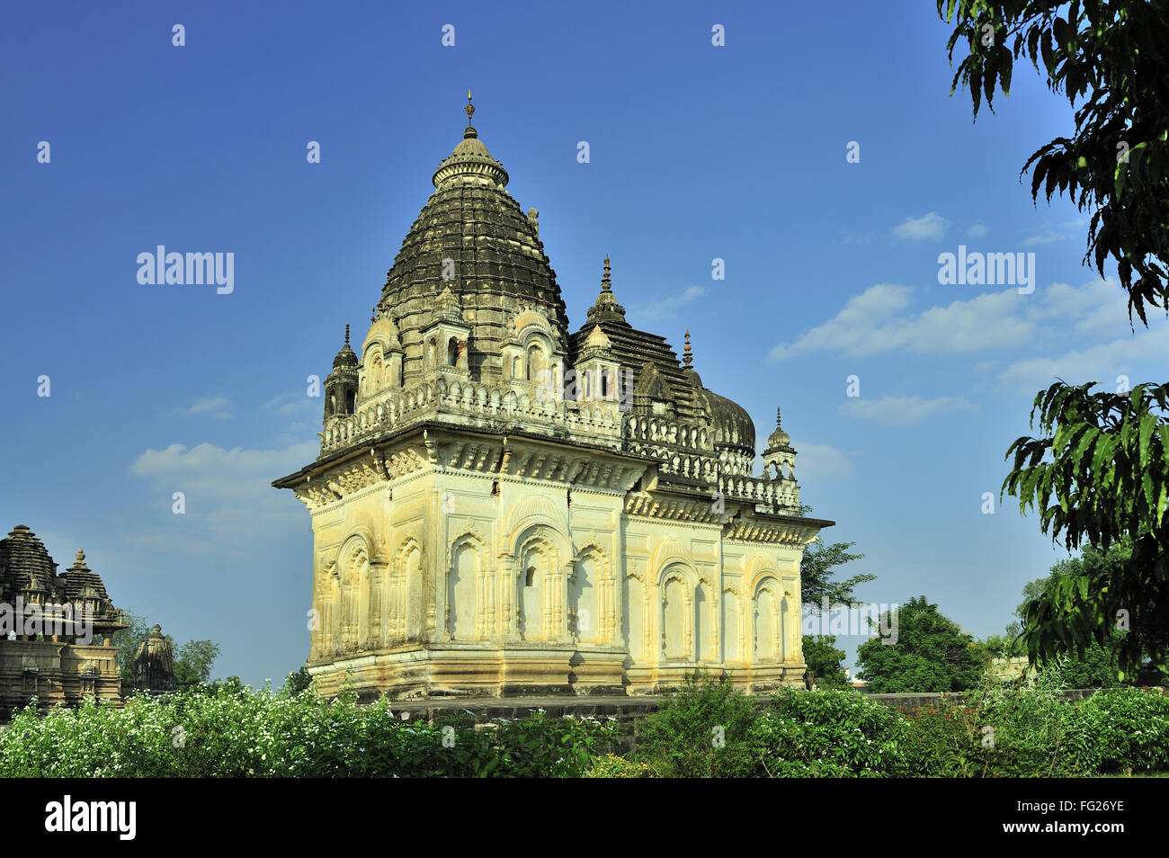 parameshwari temple Khajuraho madhya pradesh india Stock Photo - Alamy