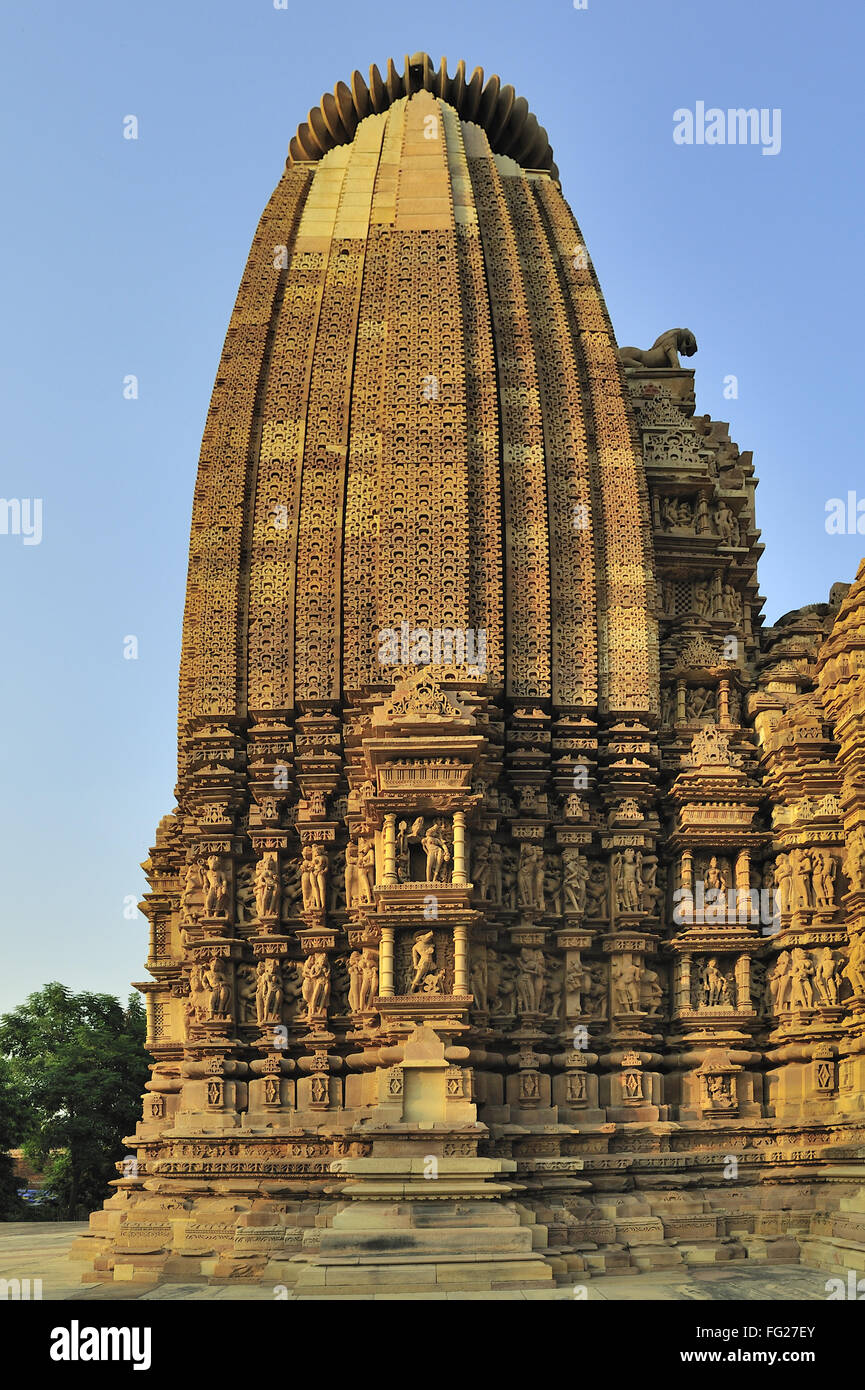 vamana temple khajuraho madhya pradesh india Stock Photo - Alamy