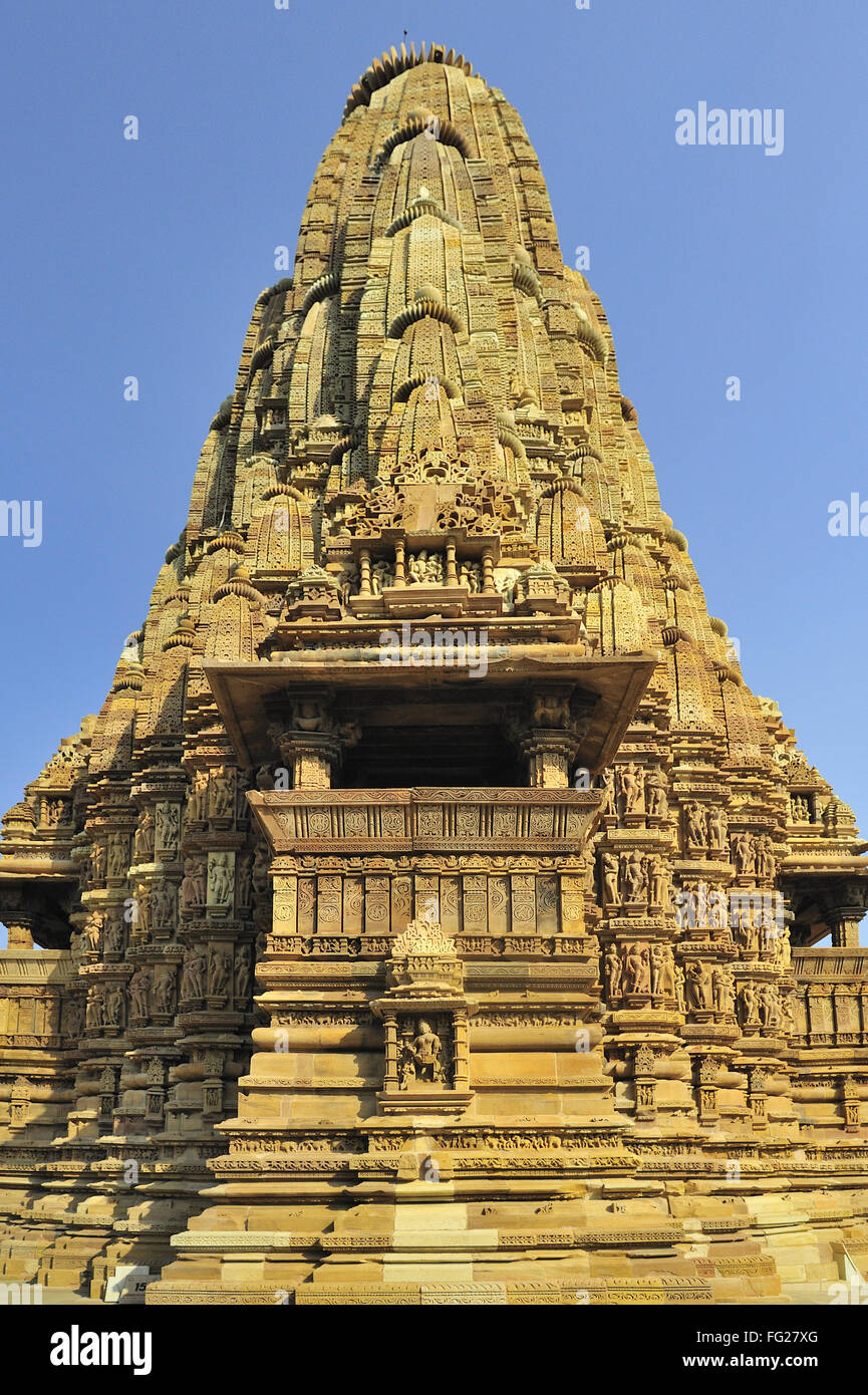 kandariya mahadeva temple khajuraho madhya pradesh india Stock Photo ...