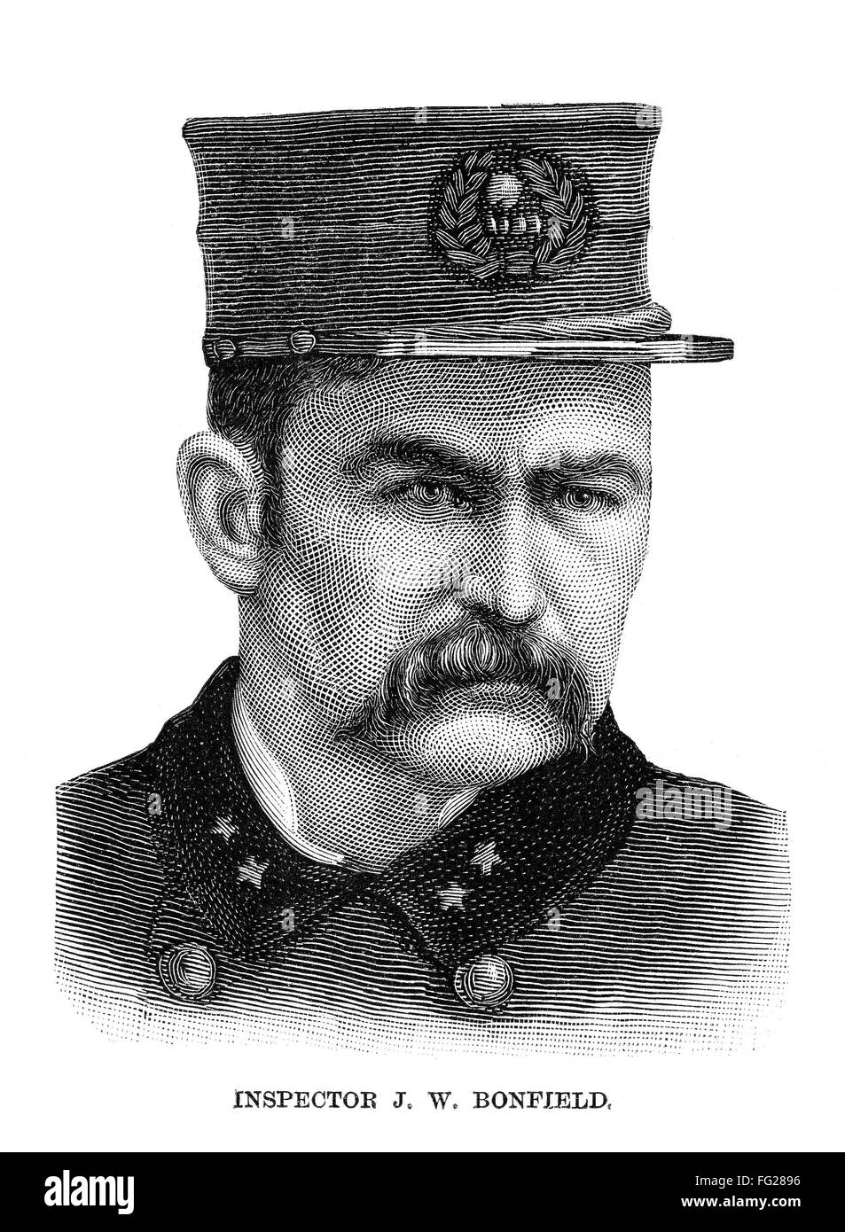 HAYMARKET RIOT, 1886. /nJohn Bonfield, Police Inspector in Chicago at ...