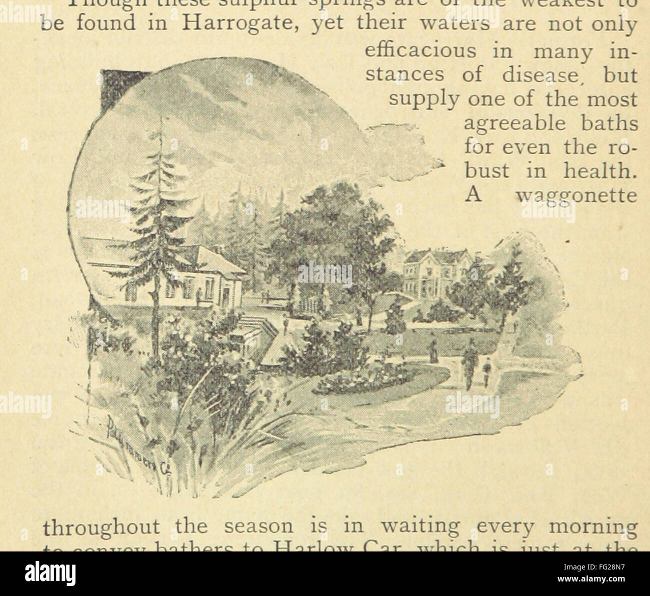 Map of harrogate hi-res stock photography and images - Alamy