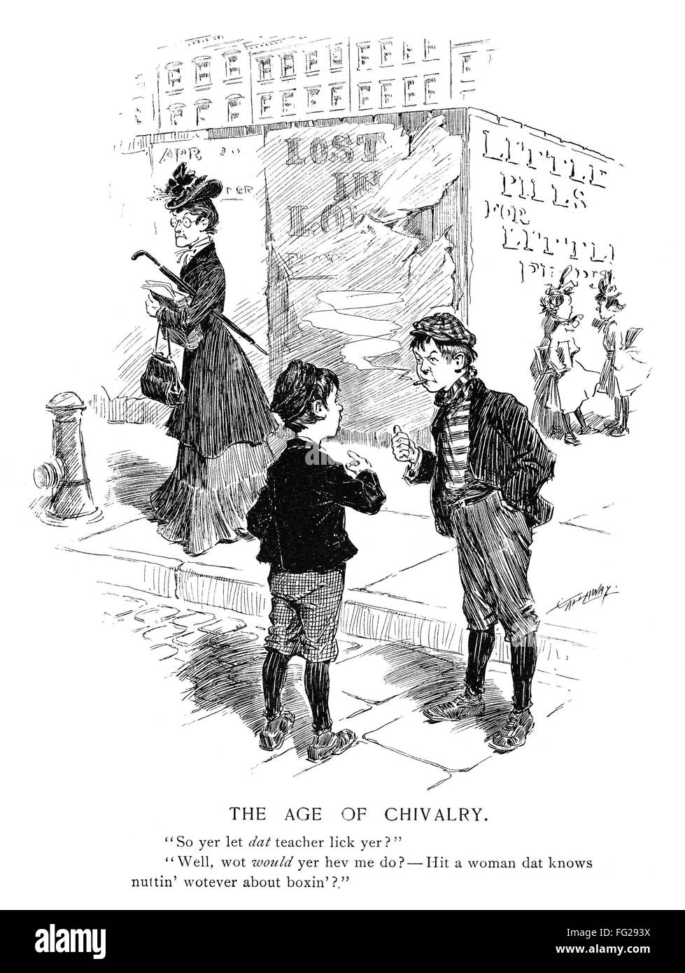 American chivalry Cut Out Stock Images & Pictures - Alamy