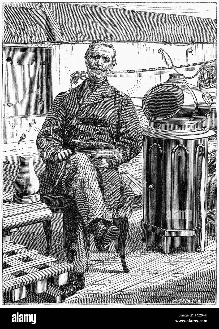 RAPHAEL SEMMES (1809-1877). /nAmerican naval officer, captain of the ...