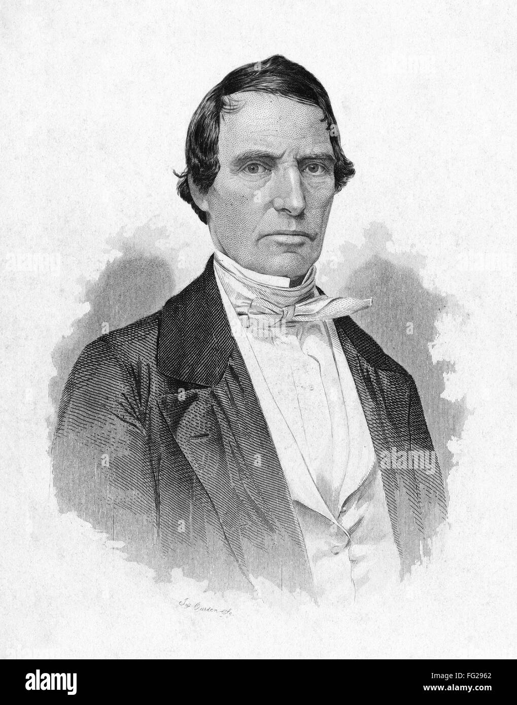 WILLIAM RUFUS DEVANE KING /n(1786-1853). American politician. Steel ...