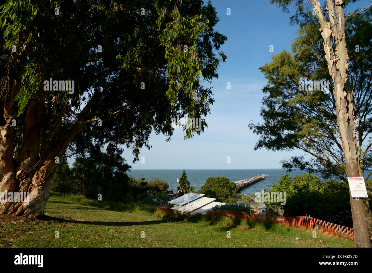 Construction continues on the new Shorncliffe Pier Stock Photo - Alamy
