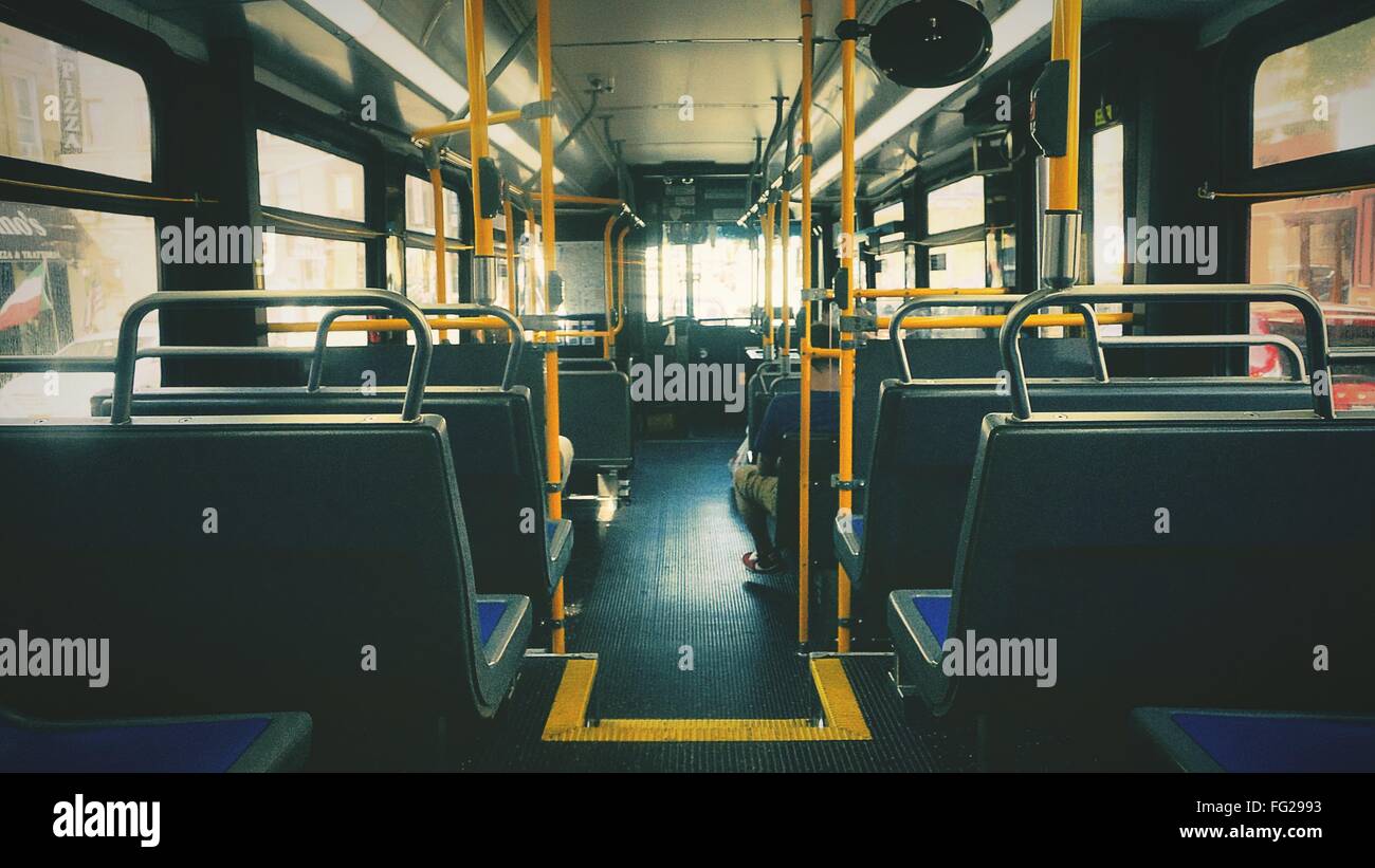 Interior of the bus hi-res stock photography and images - Alamy
