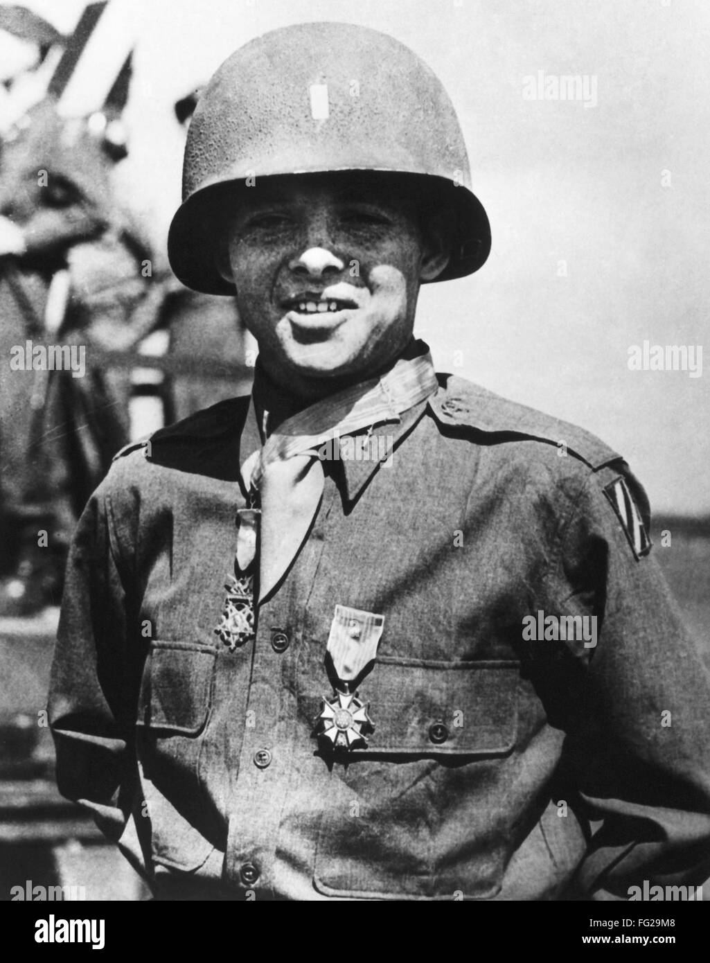 AUDIE MURPHY (1924-1971). /nAmerican soldier and cinematic actor ...