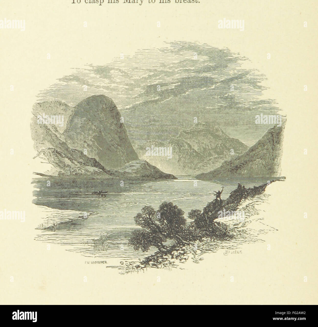 Sir walter scotts poem hi-res stock photography and images - Alamy