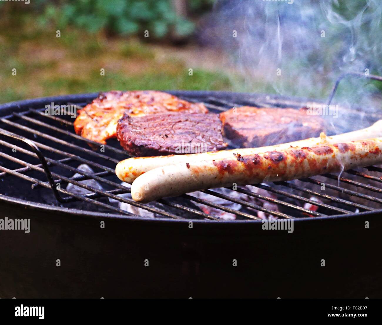 Bbq food close up hi-res stock photography and images - Alamy