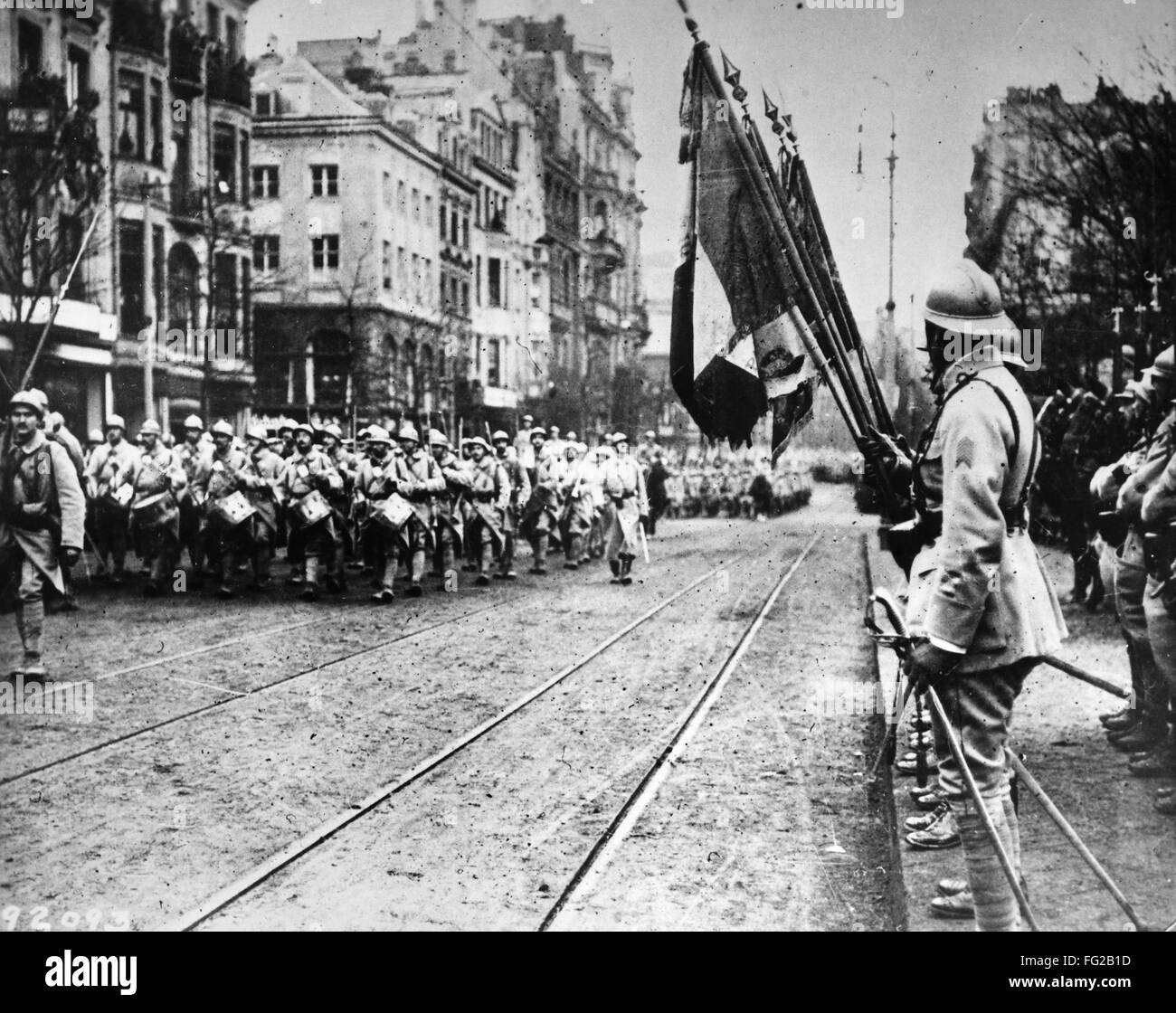 WORLD WAR I: PARADE. /nFrench military parade during World War I ...