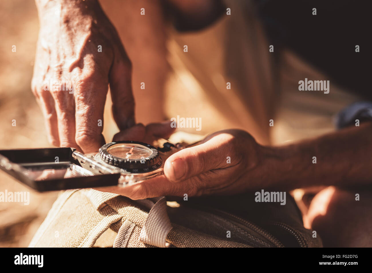 Focus on compass hi-res stock photography and images - Alamy