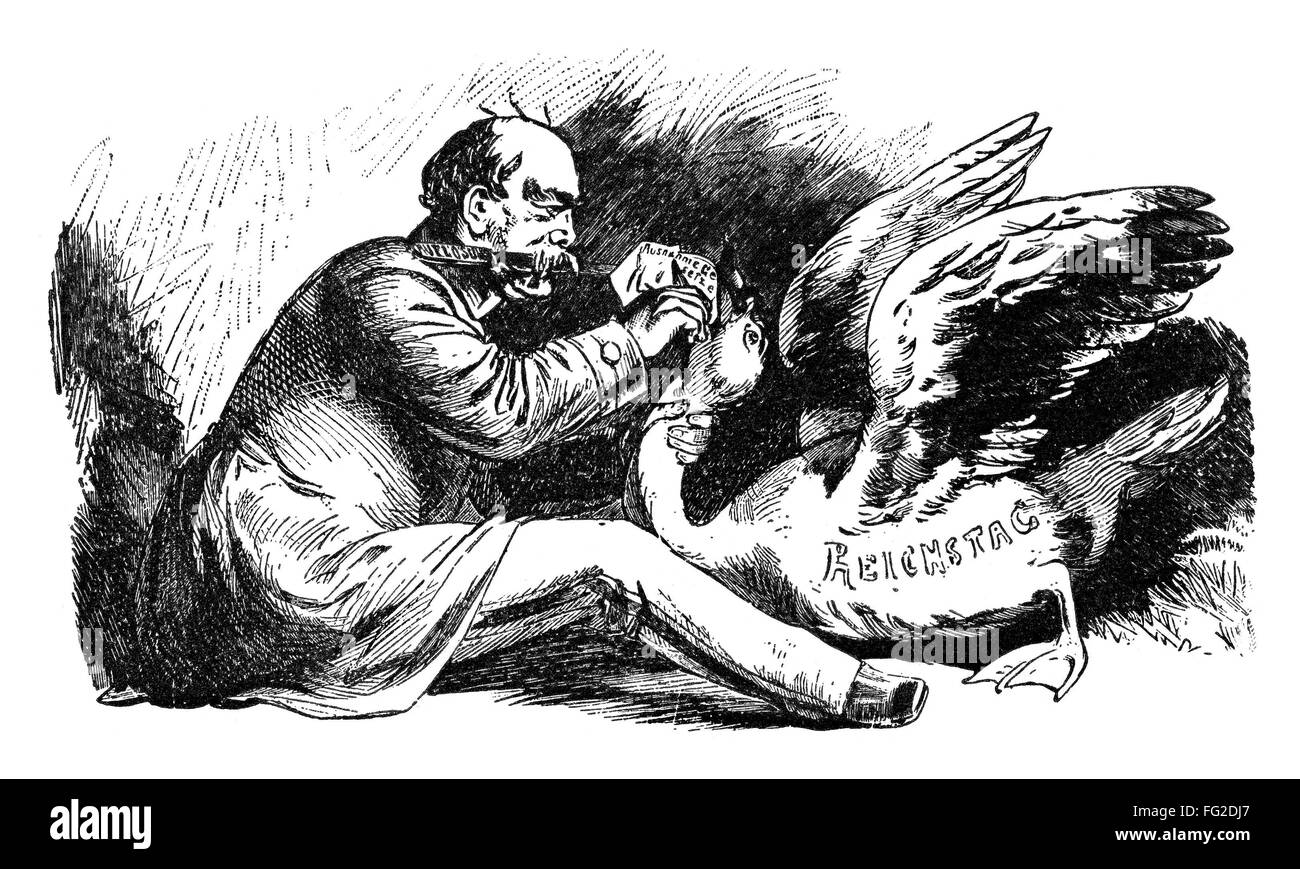 PRINCE OTTO von BISMARCK /n(1815-1898). Prince Otto von Bismarck ...