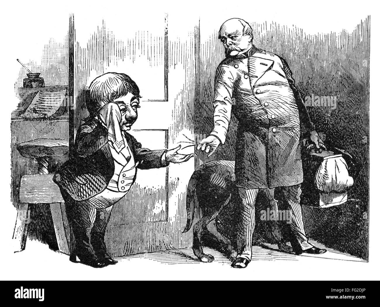 PRINCE OTTO von BISMARCK /n(1815-1898). Prince Otto von Bismarck ...