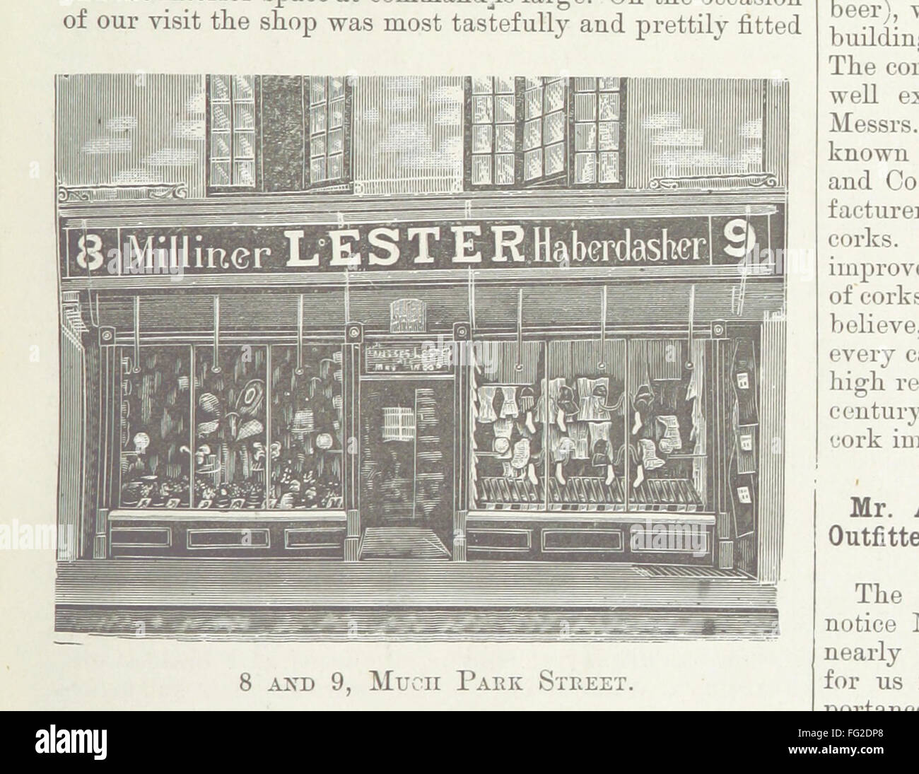 This vintage book provides a detailed guide to local trades and shops ...