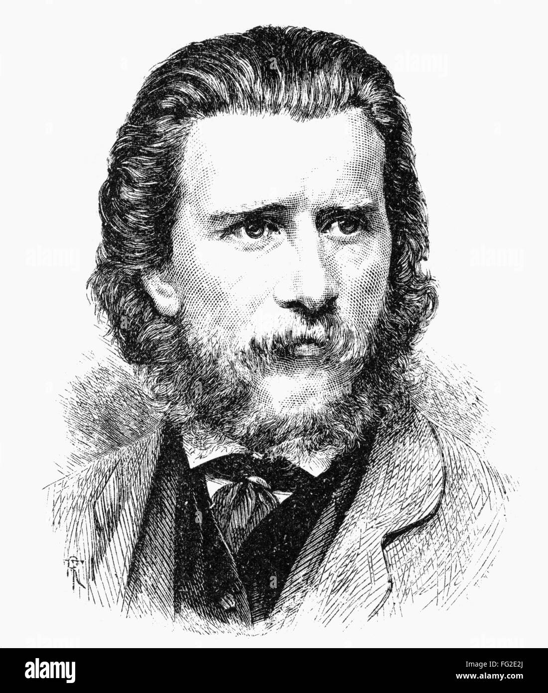 GERALD MASSEY (1828-1907). /nEnglish poet, lecturer and Egyptologist ...