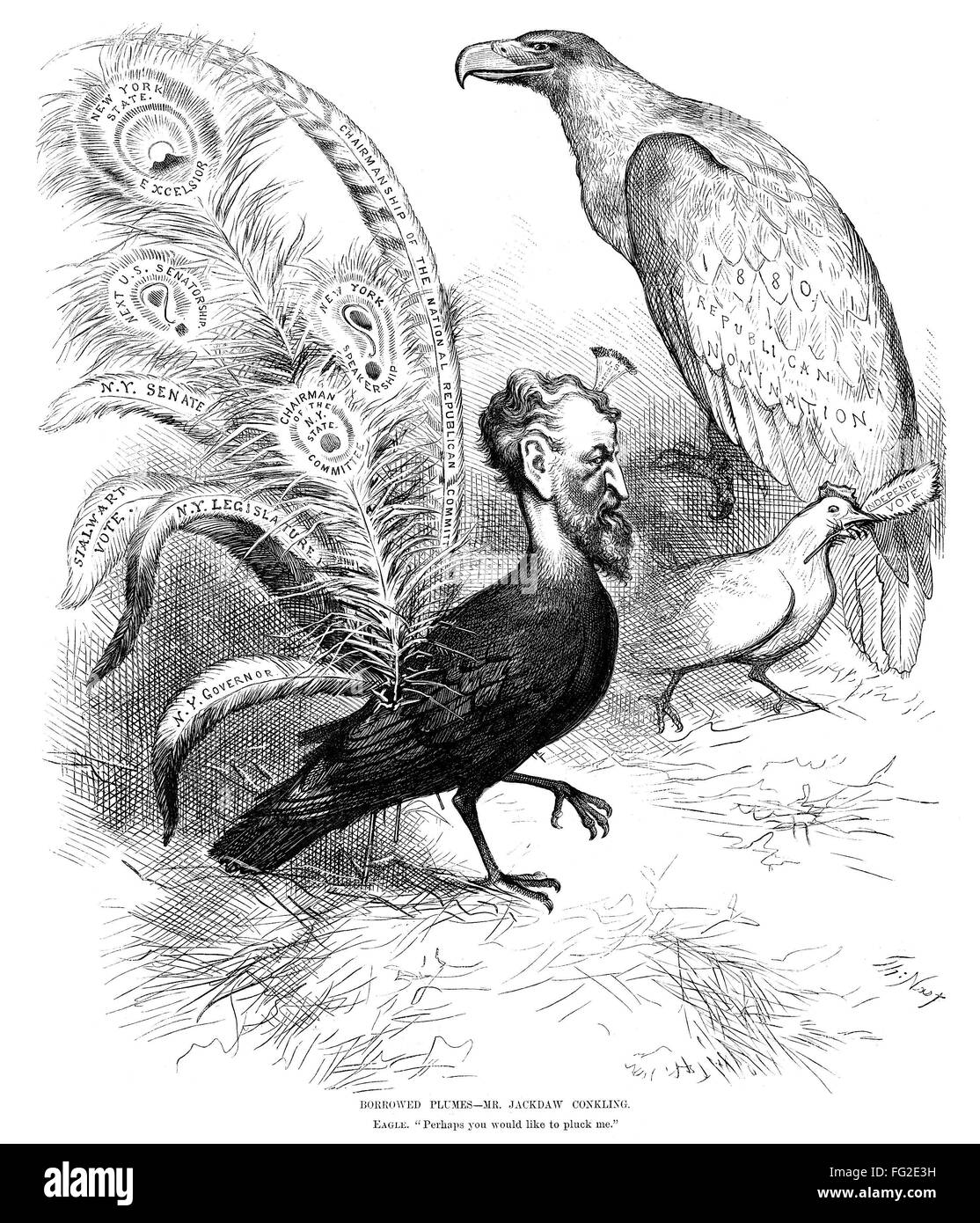 ROSCOE CONKLING /n(1829-1888). American lawyer and politician ...