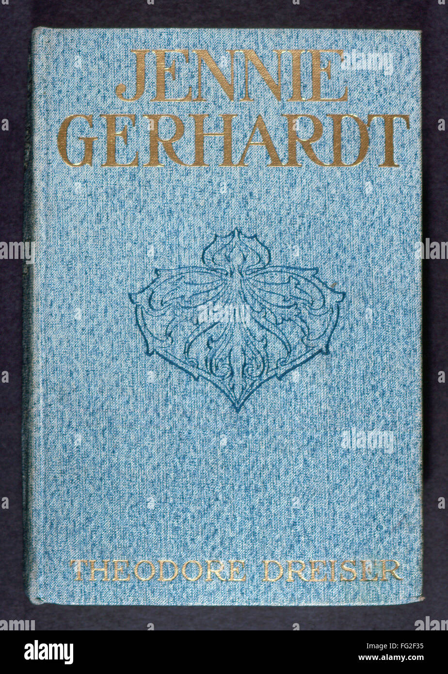 DREISER: JENNIE GERHARDT. /n'Jennie Gerhardt' by Theodore Dreiser, 1911 ...