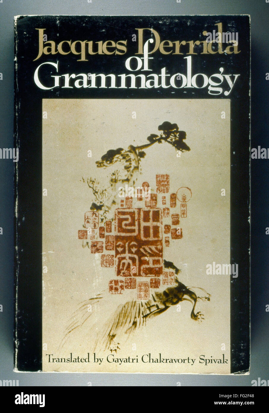 DERRIDA: OF GRAMMATOLOGY. /n'Of Grammatology' by Jacques Derrida, 1967 ...