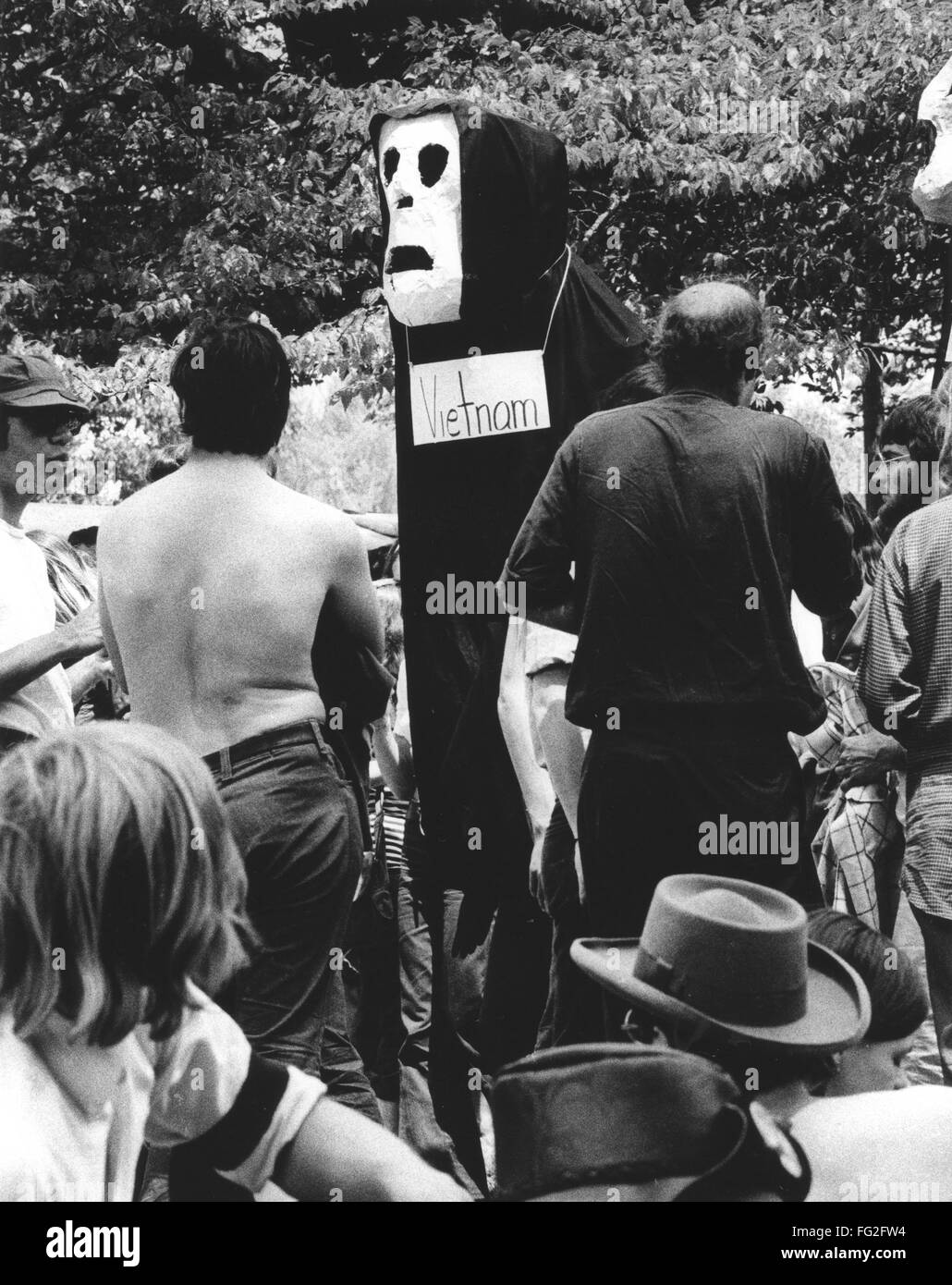 ANTI-WAR PROTEST, 1970. /nProtesters march in Washington, D.C., to ...