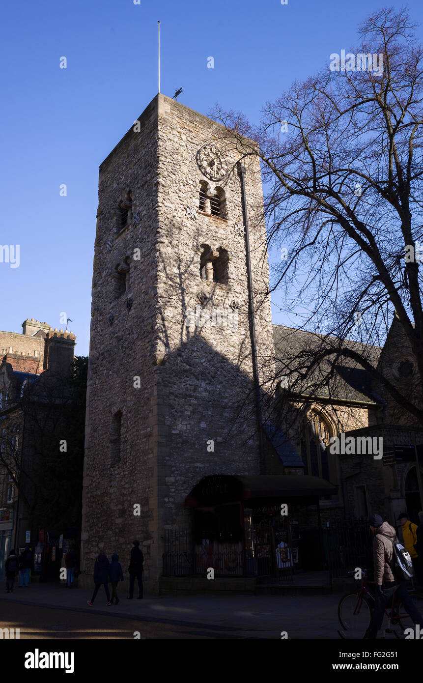 Saxon built tower, over a thousand years old, at the church of St ...