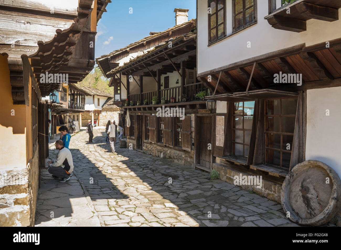 Etar, a living museum and tourist attraction in Bulgaria Stock Photo ...