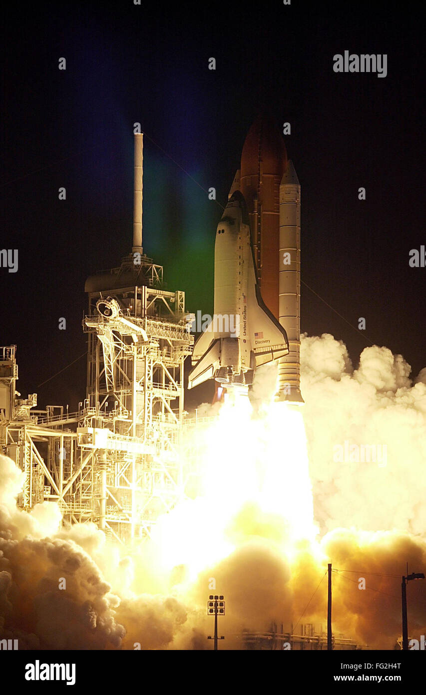 SPACE SHUTTLE DISCOVERY. /nThe launch of the Space Shuttle Discovery at ...