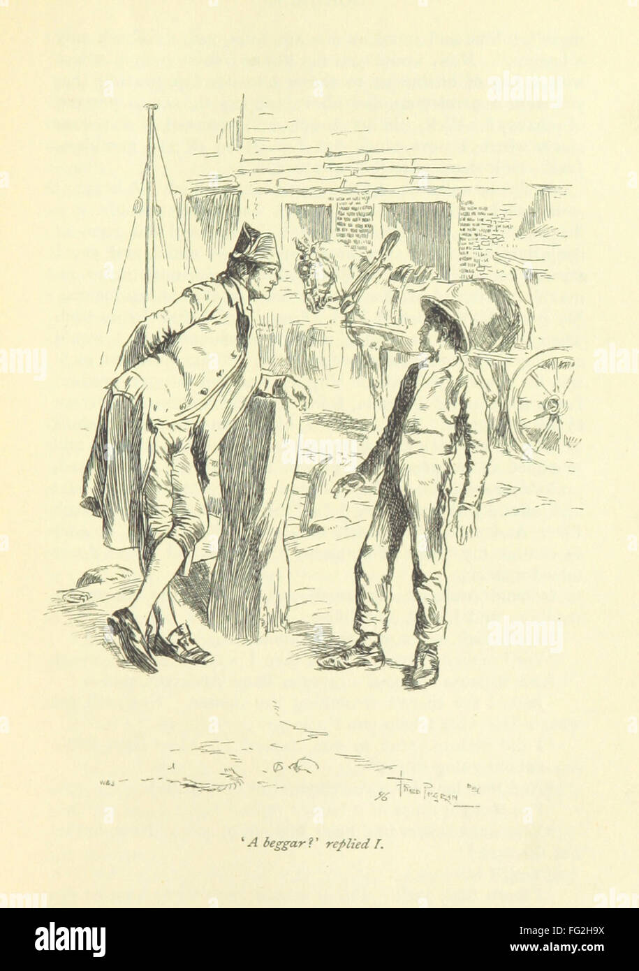 *Poor Jack* is a vintage novel illustrated by F. Pegram, with an ...