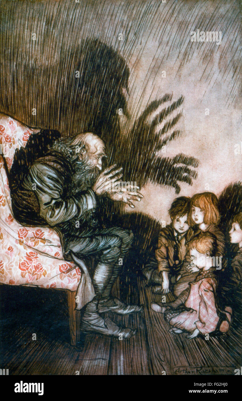 RIP VAN WINKLE, 1904. /nIllustration by Arthur Rackham for a 1904 ...