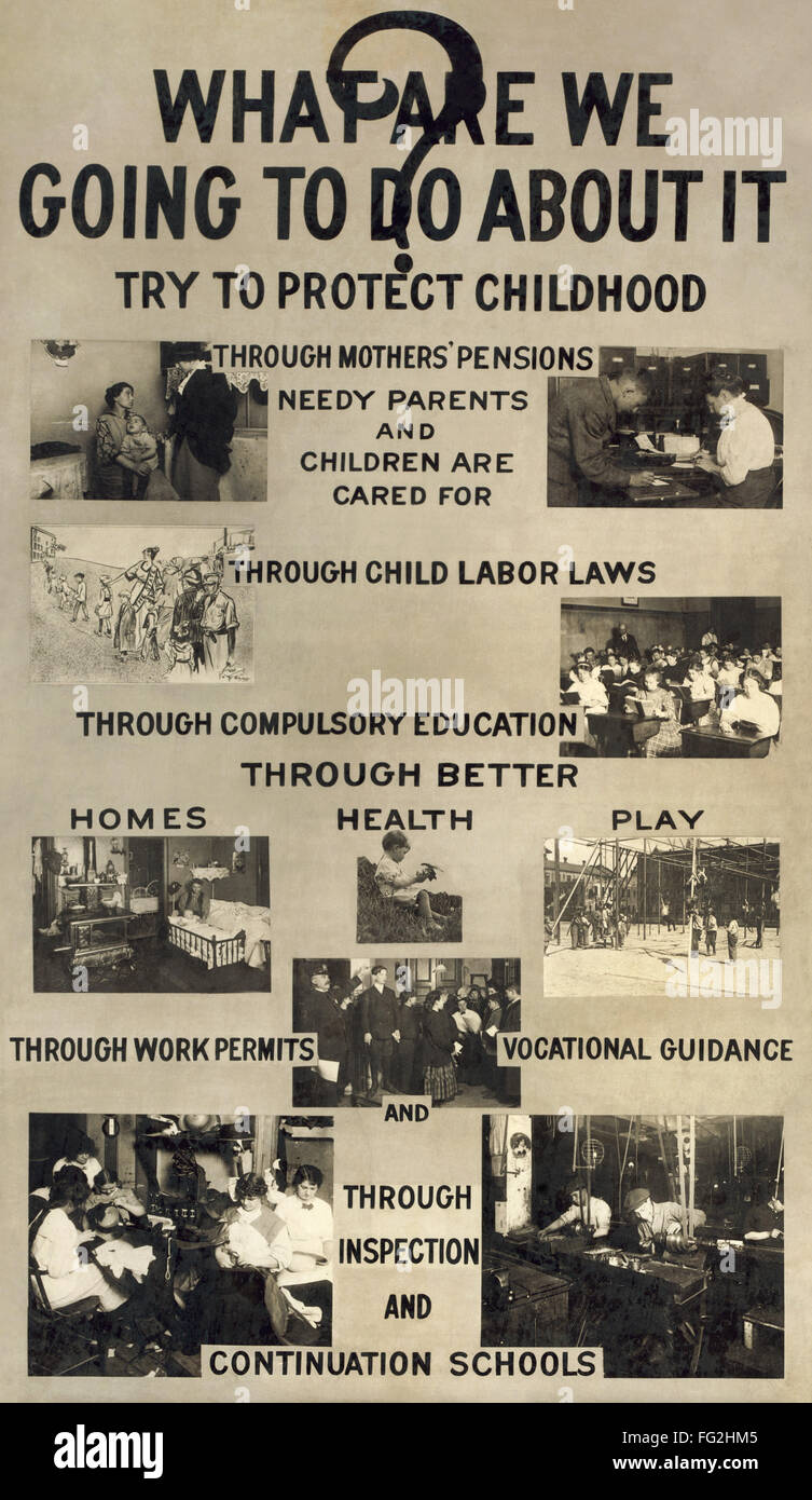 ANTI CHILD LABOR POSTER. /nNational Child Labor Committee exhibit panel ...