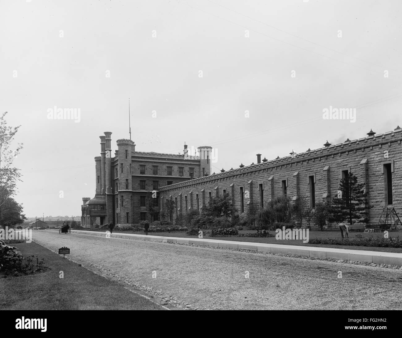ILLINOIS STATE PENITENTIARY. /nToday known as the Joliet Correctional ...