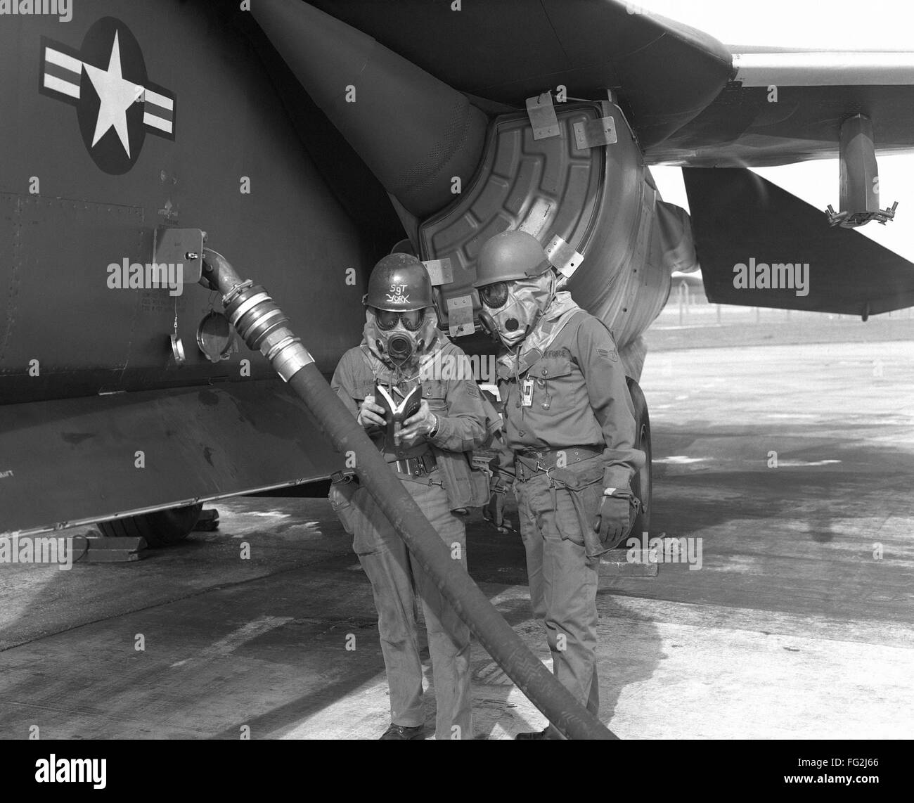 FALLOUT DRILL, 1978. /nCrewmen of the 48th Organizational Maintenance ...