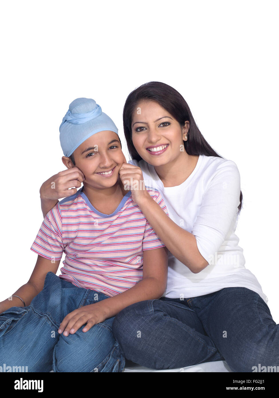 Sikh child parent hi-res stock photography and images - Alamy