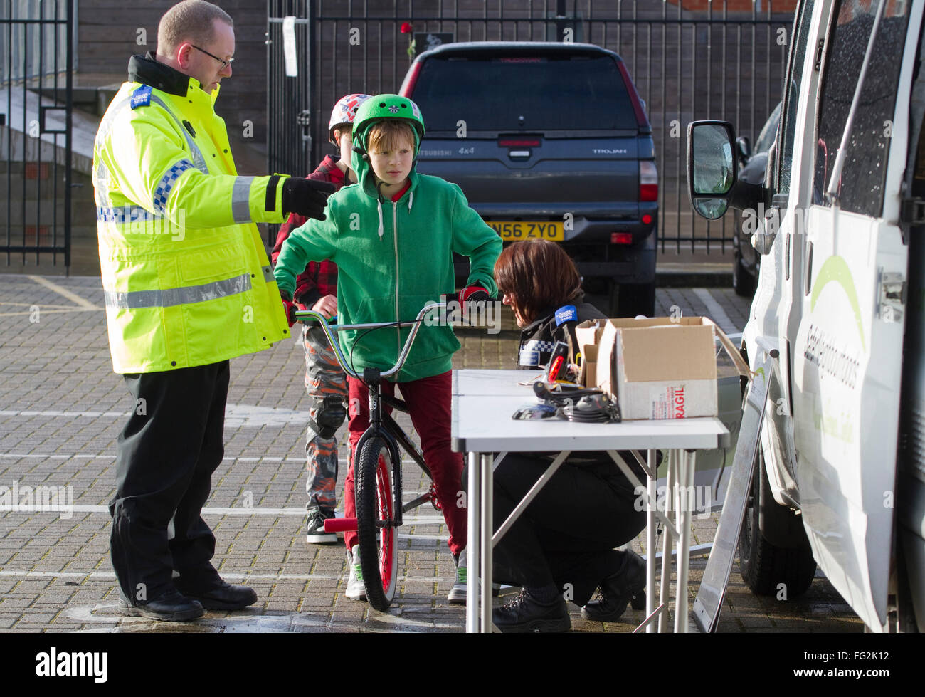 Anti theft bicycles hi-res stock photography and images - Alamy