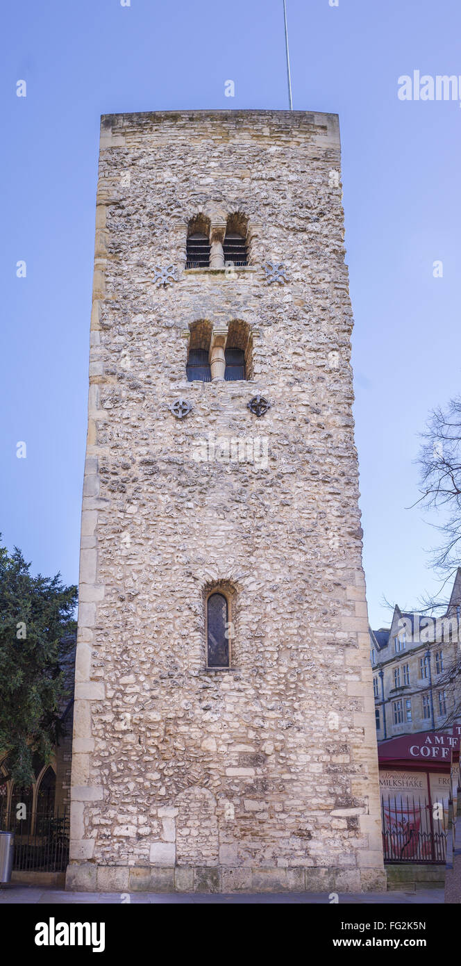 Saxon built tower, over a thousand years old, at the church of St ...