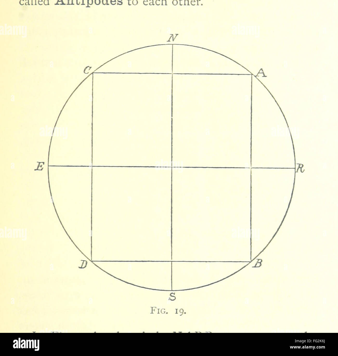 This vintage book, 'School Geography,' presents fundamental concepts of ...